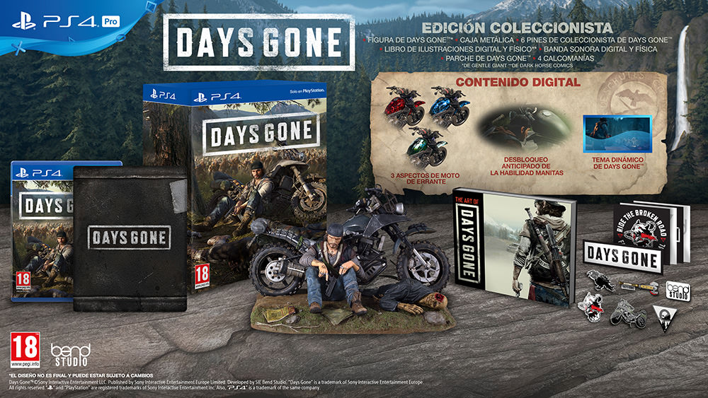 Days Gone presenta sus distintas ediciones y su primer vídeo “La zona ...